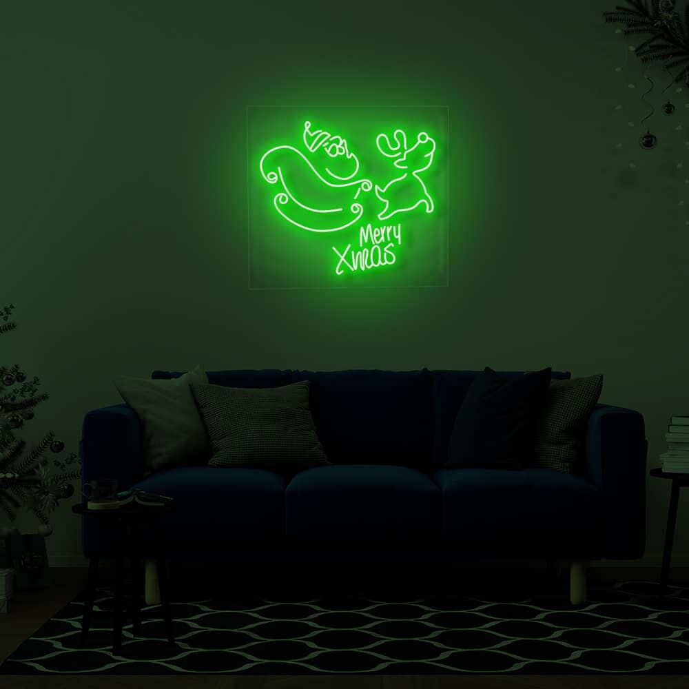 Merry christmas LED neon sign