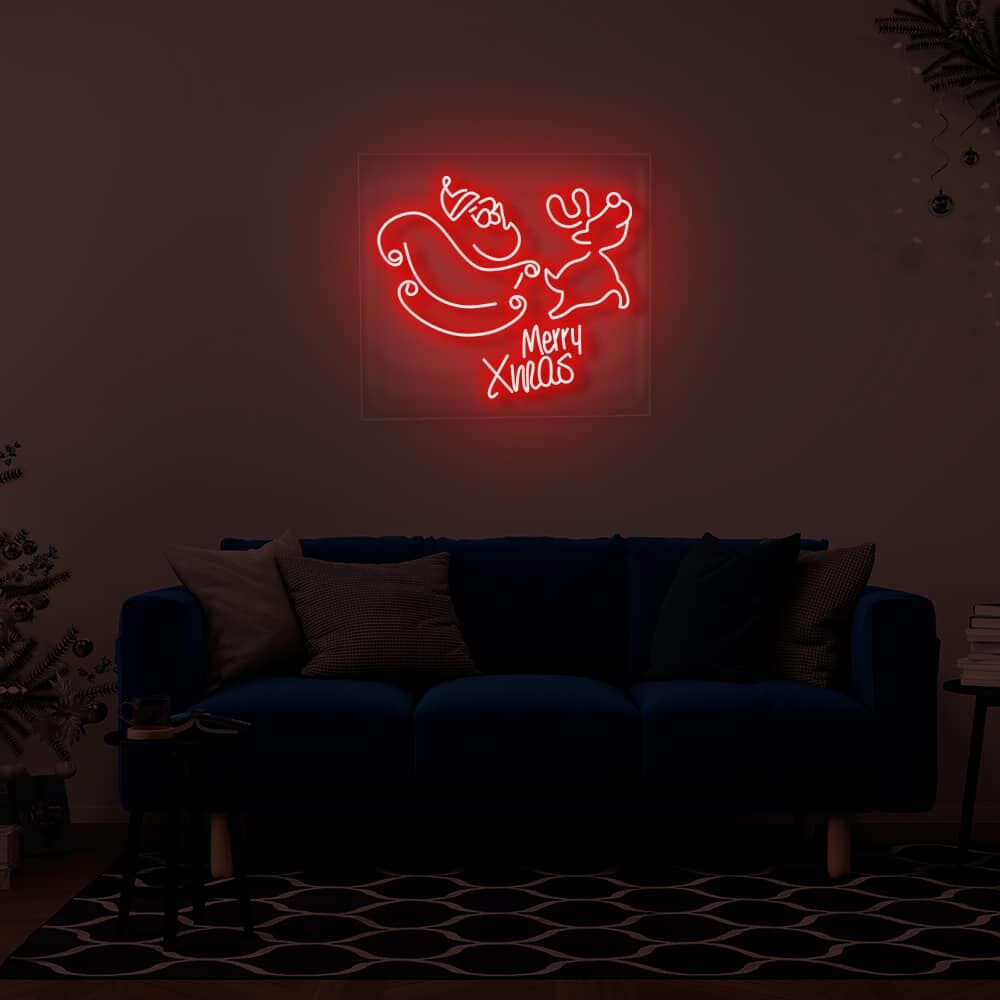 Merry christmas LED neon sign