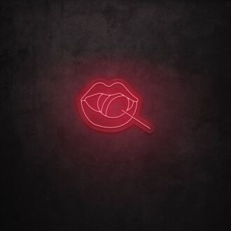 Lip Dripping LED Neon Sign