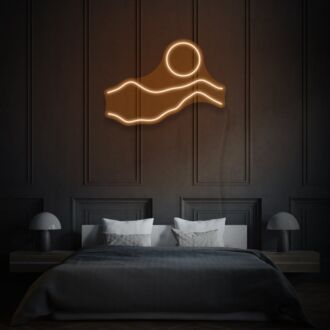 Sun Rays LED Neon Sign