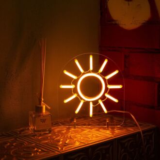 Sun Rays LED Neon Sign