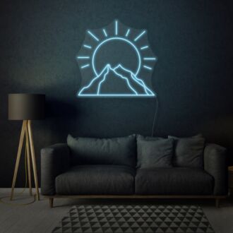 Sun Rays LED Neon Sign
