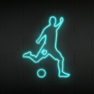 SOCCER Wall Decor Neon Light