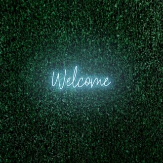 Welcome Led Neon Sign Light Pop Art
