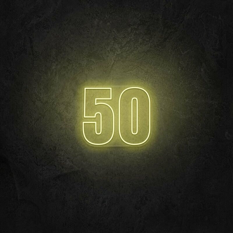 50 LED Neon Sign