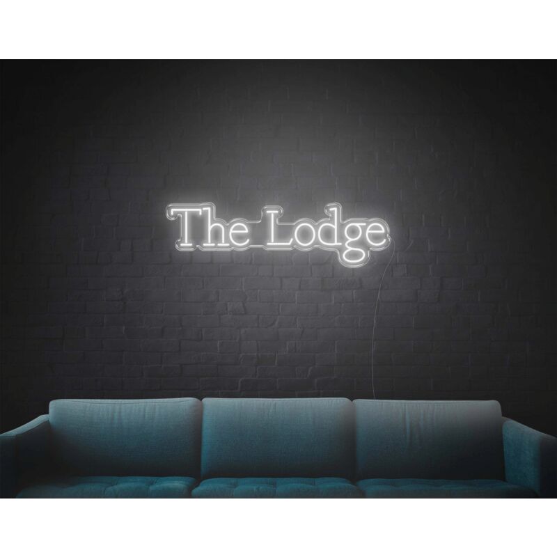 The Lodge LED Neon Sign