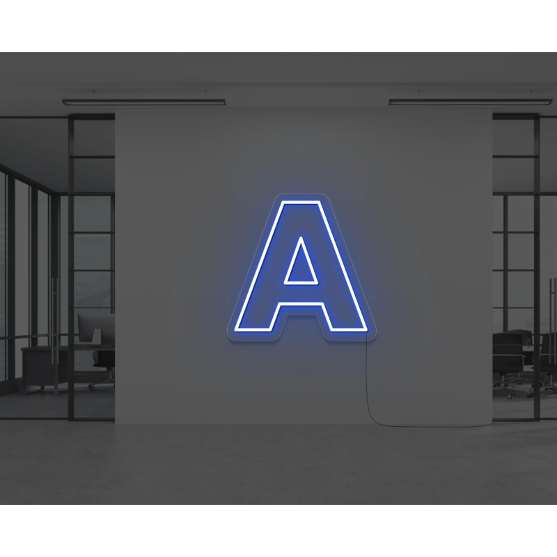 NEON LETTER A